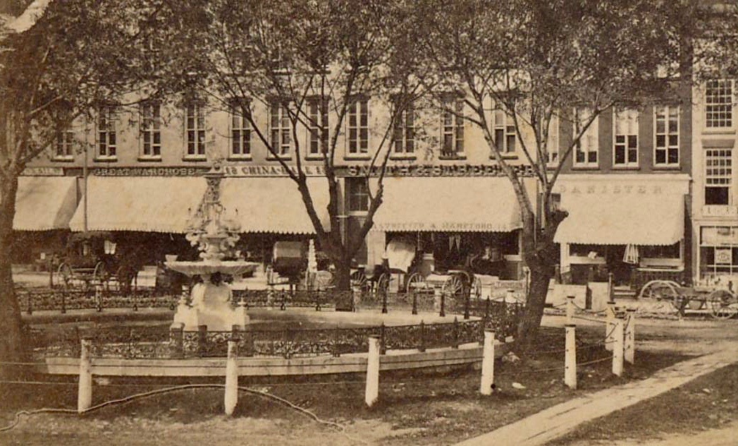 Public Square Water Fountain (1853 - Present) - memoryln.net