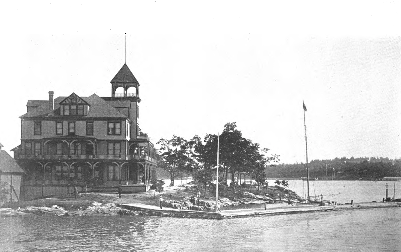 Pullman House - Little Pullman Island - 1000 Islands (1890 - 1904 ...