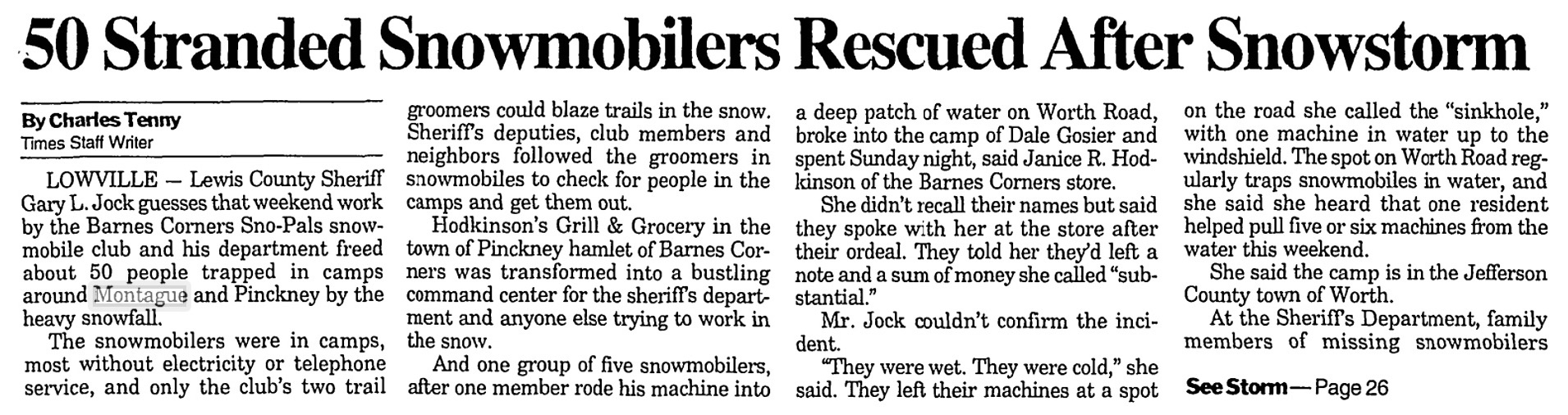 Montague, New York - 77 Inches Of Snow in 24 Hours - January 11-12 ...