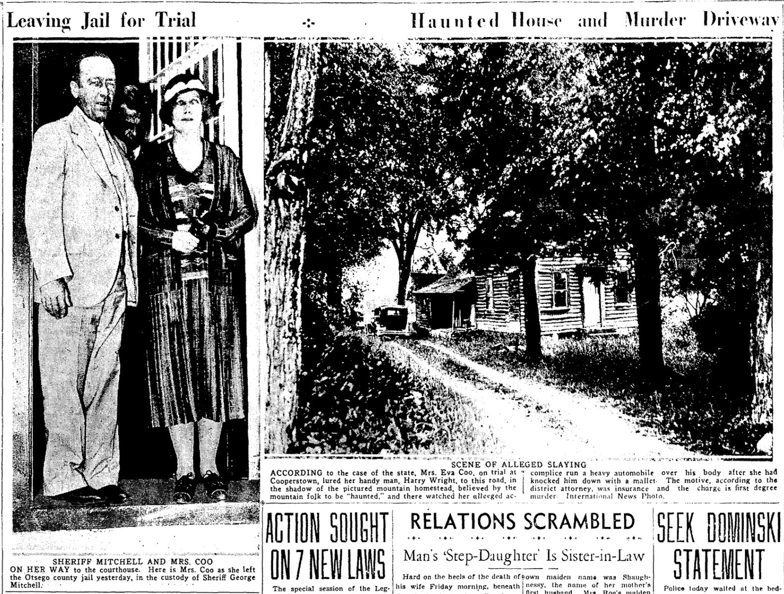 The 1934 Murder at the Haunted House On Crumhorn Mountain - memoryln.net