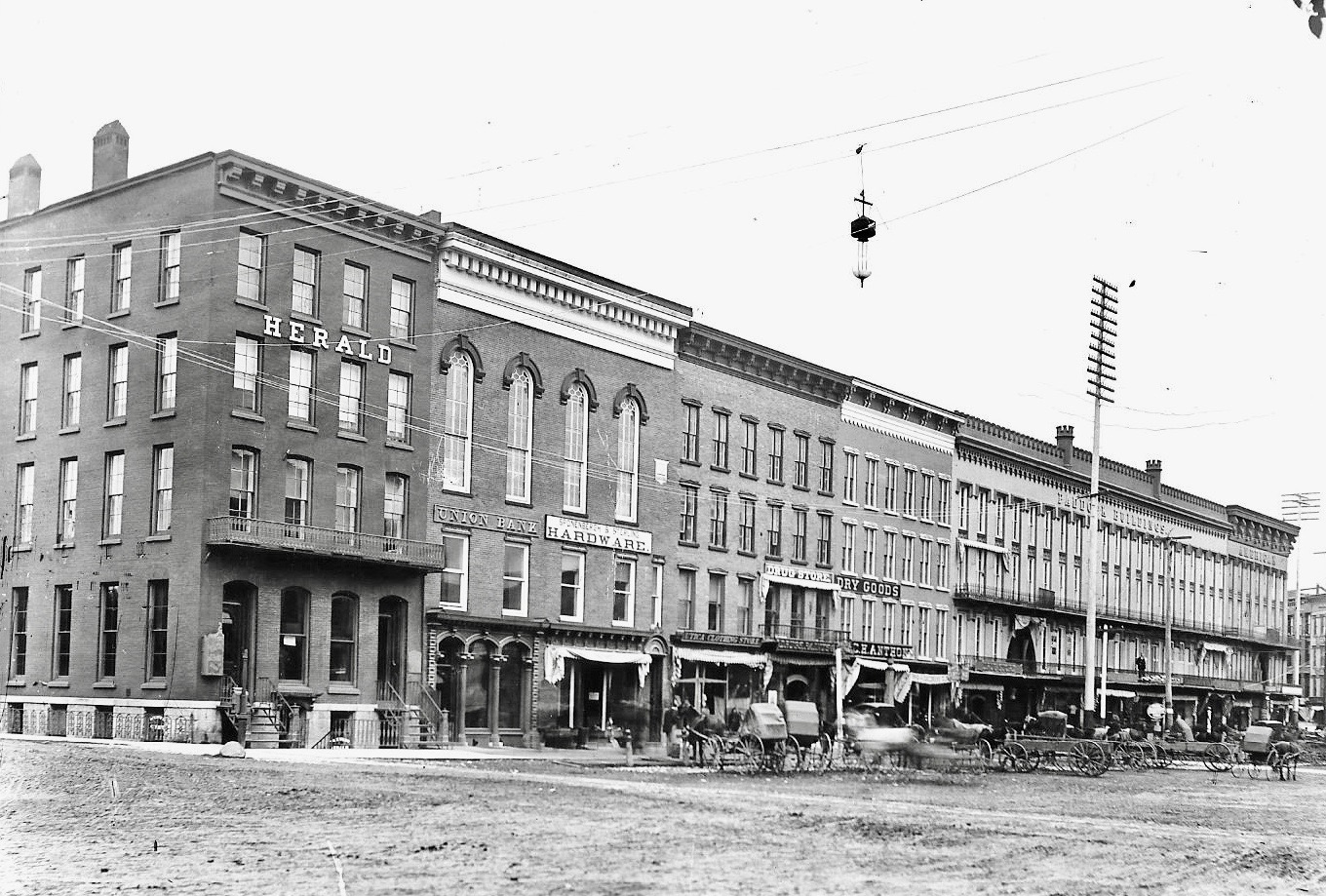 Public Square As It Was - 1826 to 1892 - memoryln.net